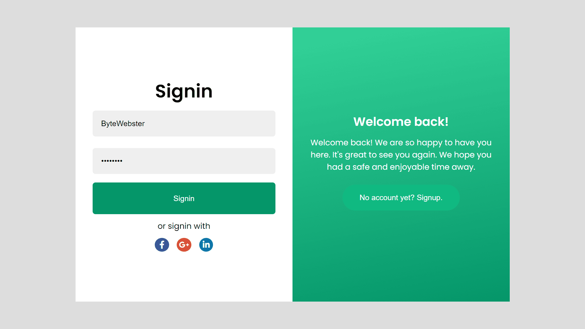 Login Form Page Design With HTML And CSS W3CodePen 41 OFF